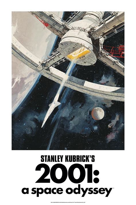 Robert Mccall Original Vintage Film Poster 2001 A Space Odyssey