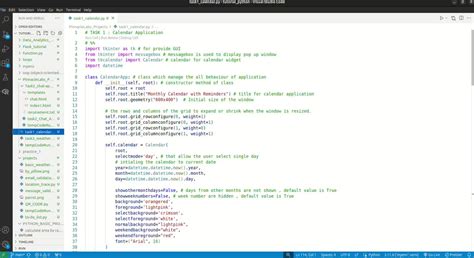 Shivam D On Linkedin Task1 Python Tkinter Calendarapp Internship Pinnaclelabs