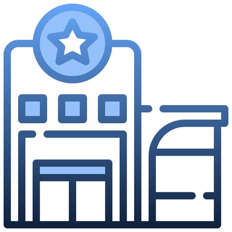 Shopping Center Generic Gradient Outline Icon