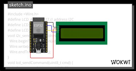 Program I2c Tanpa Library Wokwi Esp32 Stm32 Arduino Simulator