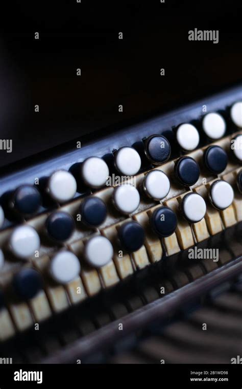 Hand Accordion Buttons High Resolution Stock Photography And Images Alamy