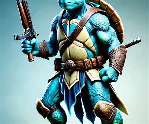 Artstation 410 Turtle Warriors 4k Resolution Stylized Vol 111 Artworks