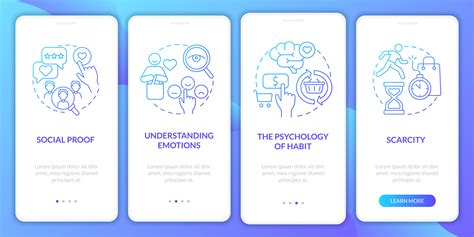 Neuroscience Marketing Canons Onboarding Mobile App Page Screen Scarcity Walkthrough 4 Steps