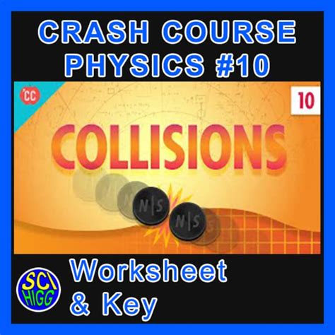 Cc Physics 10 Collisions Ws And Key By Scihigg Tpt