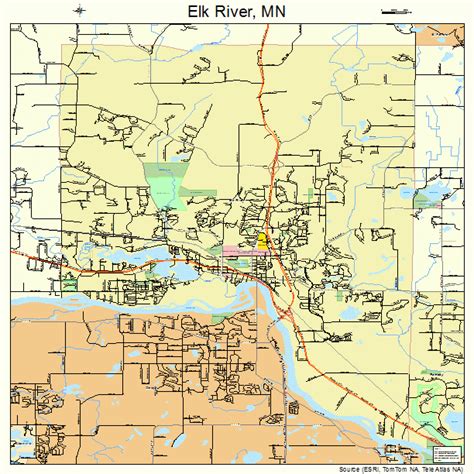 Elk River Map
