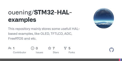 GitHub Ouening STM HAL Examples This Repository Mainly Stores Some Usefull HAL Based