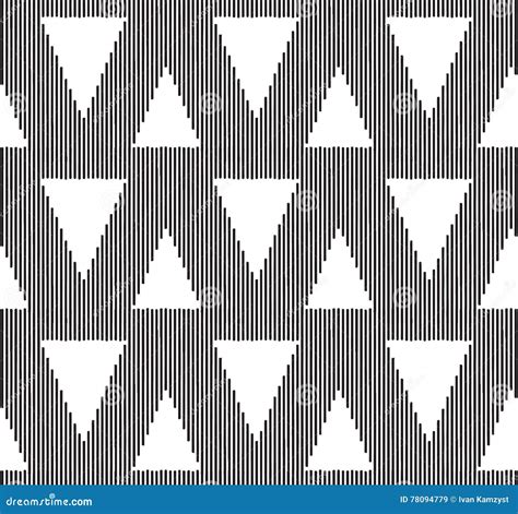 Seamless Vector Geometric Pattern Stock Vector Illustration Of Modern