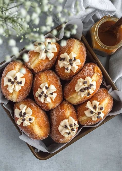Salted Caramel Brioche Doughnuts Nourished Endeavors Recipe
