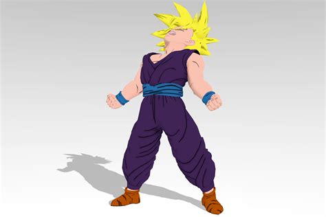 Son Gohan Teen Mmd Dl By Adun175 On Deviantart