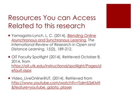 Blending Synchronous Asynchronous Pptx