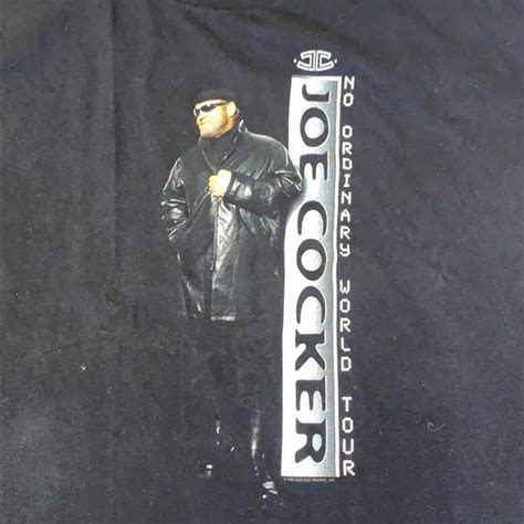 Shirts Vintage Shirt Joe Cocker No Ordinary World Tour Poshmark