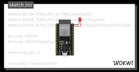 Blynk Control Led Copy 2 Wokwi Esp32 Stm32 Arduino Simulator