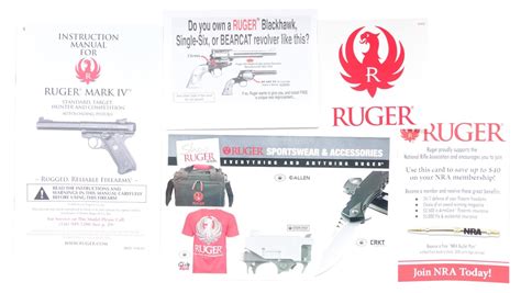 Ruger Mark Iv Hunter Semi Auto Pistol