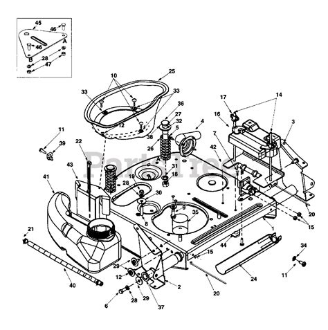 Cub Cadet 1027 13a 328 101 Cub Cadet Rear Engine Riding Mower 2000 Frame And Fuel Tank Parts