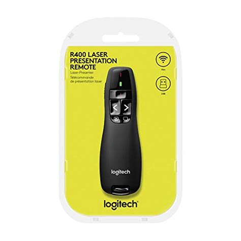 Logitech R400 Wireless Presenter Professional Presentation Tool