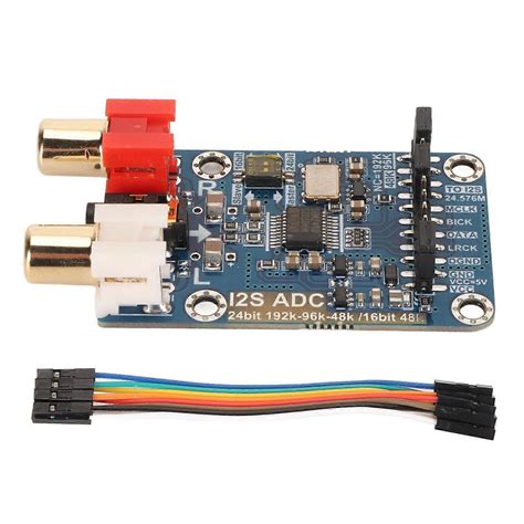 I2s Adc Audio I2s Capture Card Module Master Slave Mode Development Board Lossless Digital Audio