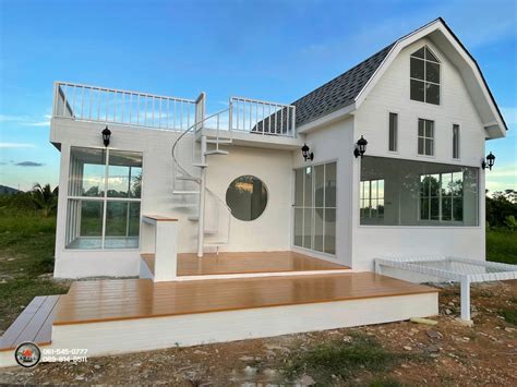 รวม 32 ไอเดีย บ้านน็อคดาวน์ สวยหลากหลายสไตล์ กับฟังก์ชั่นที่ครบครัน