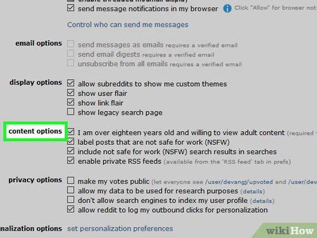 Как отобразить содержимое NSFW на Reddit wikiHow