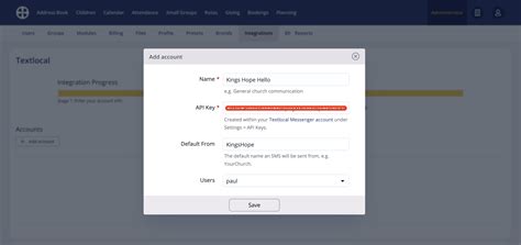 Sending Sms Messages Through Textlocal Churchsuite Support Articles