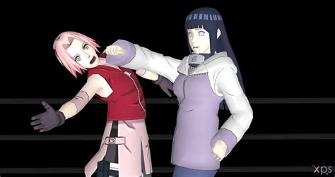 Sakura Vs Hinata 14 Comission For ~thephilipvictor By Cablex452 On Deviantart