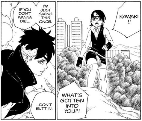 Kawaki X Sarada On Tumblr