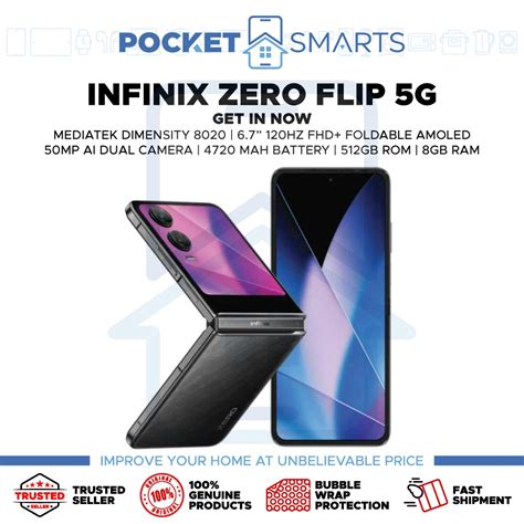 Special Promo Infinix Zero Flip G Gb Rom Gb Ram Year Infinix Malaysia Warranty