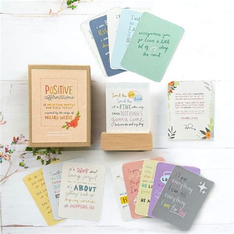 Positive Affirmation Cards Version 3 Hilary Weeks