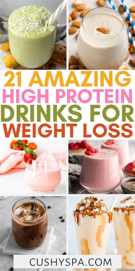 21 High Protein Drinks Personal Smoothie Recipes High Protein Drinks