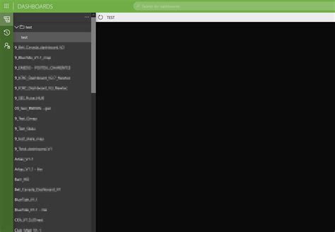 web dashboard and folder dataminer dojo