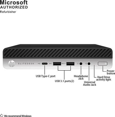 Hp Elitedesk 800 G5 Mini Desktop Computer Pc Review Mini Pc Reviewer