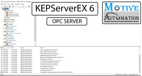 Download And Install Opc Server Kepserver Ex6 Motive Automation