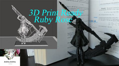 Ruby Rose Archivo Stl Para Impresion 3d Electrogeek