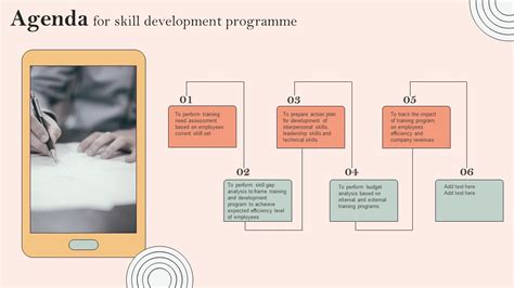Agenda For Skill Development Programme Ppt Powerpoint Presentation Slides Background Image Ppt