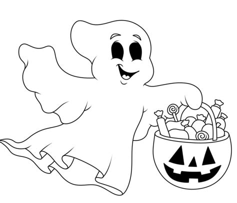 Coloriage Fantôme Halloween 7 Télécharger Et Imprimer Gratuit Sur