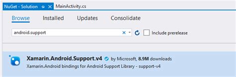 Xamarin Android IncompatibleClassChangeError On Android Using Xamarin