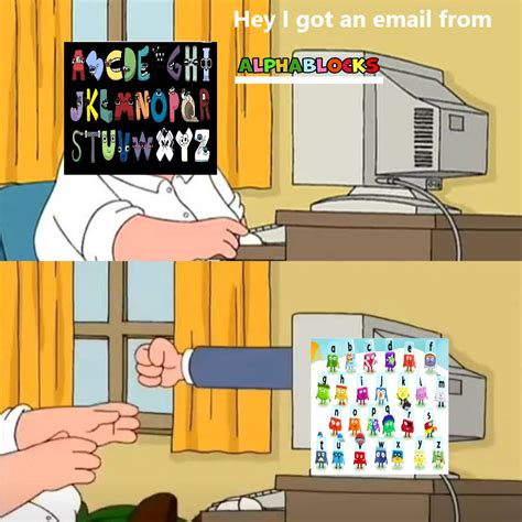 Alphabet Lore Gets A Email Punch From Alphablocks By Anthonyr123345 On Deviantart