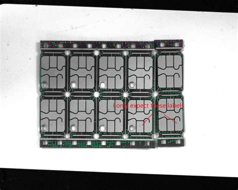 Python How To Detect Pits On Smart Card Contact Pins Using Diplib