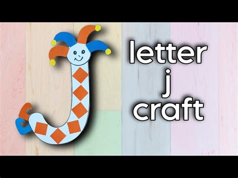 Letter J Craft Ideas For Preers In The Clroom
