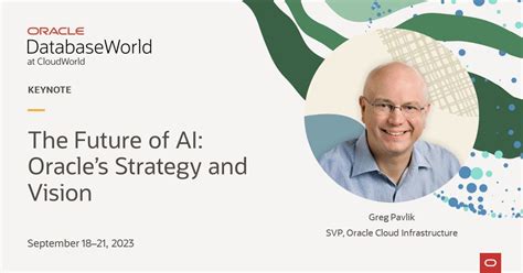 Subhendu Patra On Linkedin Database At Cloudworld