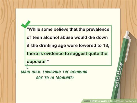 How To Write A Good Topic Sentence 14 Steps With Pictures
