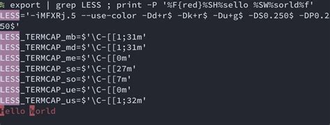 use less to replace less termcap xy · issue 476 · zimfw zimfw · github