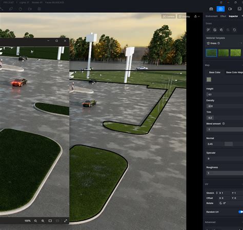 grass material why so dark in final render get help d5 render forum