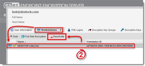 Kb7196 Reset A User Key File Password In Eset Endpoint Encryption