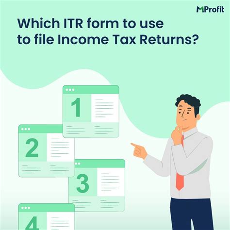 How To Choose The Right ITR Form To File Your Tax Return MProfit