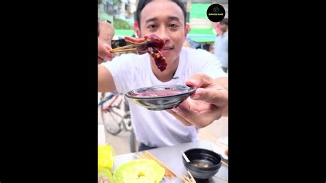 ၁၀၀ ၂၀၀ ကျပ်တန် ဝက်သားဒုတ်ထိုးဆိုင်လေး Youtube