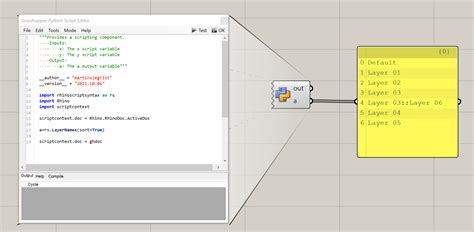 Get Layer Index Via Grasshopper Elefront Mcneel Forum