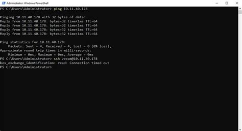 Can Ping Vm But No Ssh Into It Veeam Software Spiceworks Community