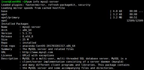Centos6中的mysql及基本用法 Linux运维部落