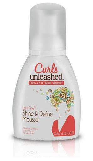 Curls Unleashed By Ors Shine And Define Mousse