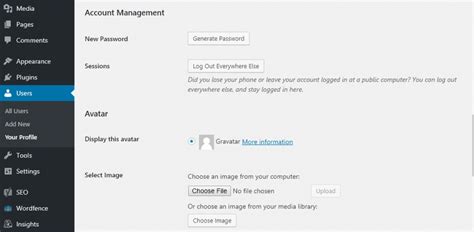Customizing Wordpress User Avatars Users Insights